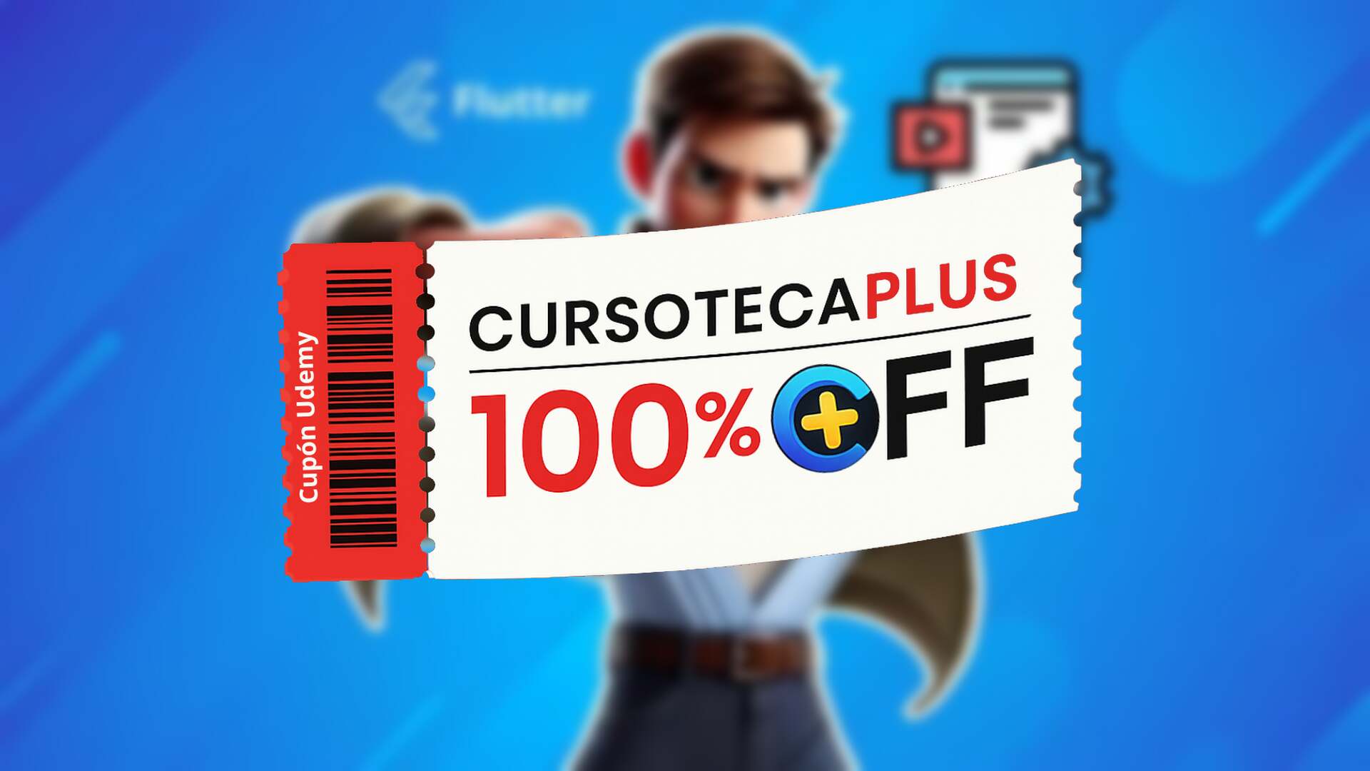 Cupón Udemy 2026 | Curso Completo de Flutter: CRUD con Spring Boot y MySQL | CursotecaPlus