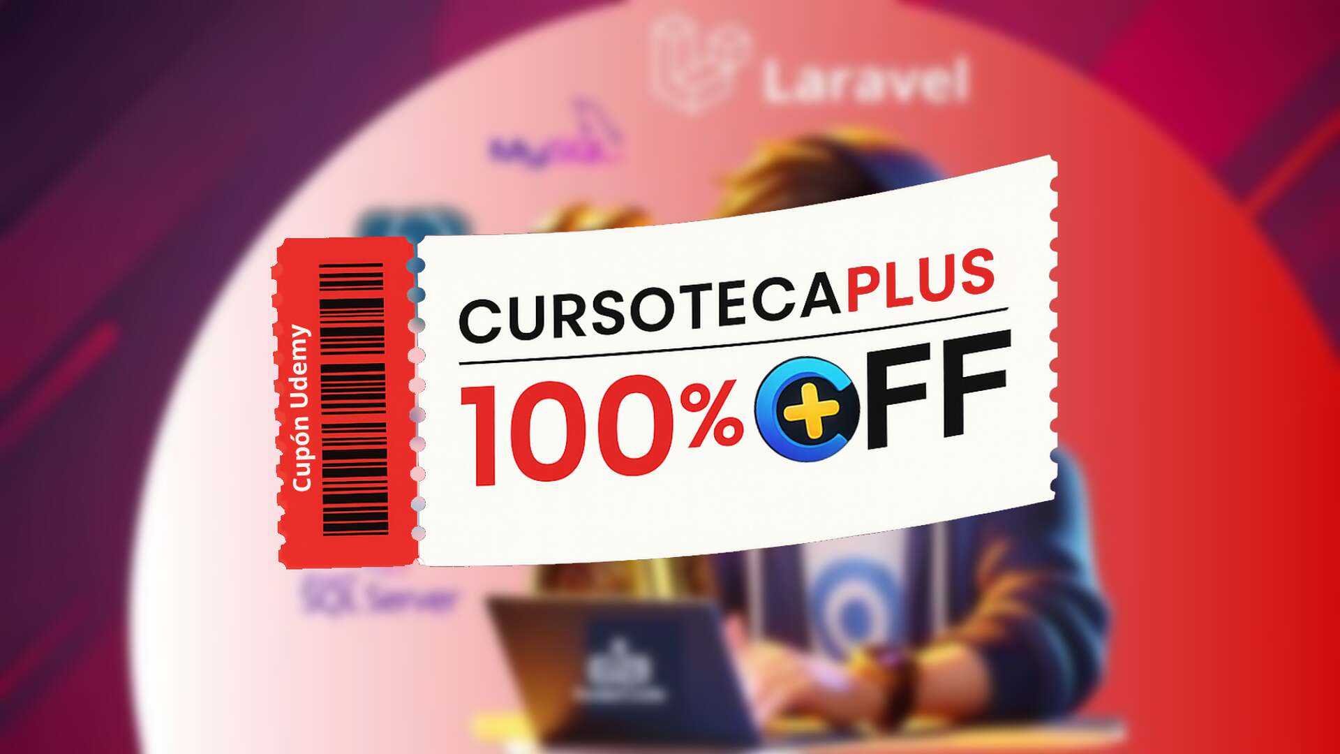 Cupón Udemy 2026 | Laravel ORM: Migración a MySQL-PostgreSQL-MSSQL-y SQLite | CursotecaPlus