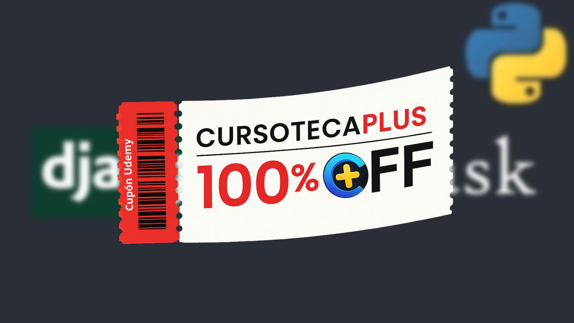 Cupón Udemy 2026 | Curso de Python, Framework Flask y Django para ...