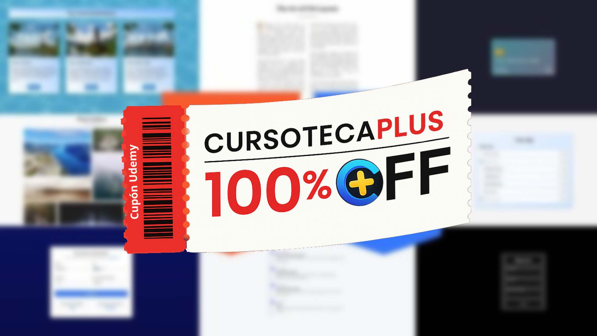 Cupón Udemy 2026 | Taller de Proyecto Web: 20+ Sitios HTML - CSS en Acción | CursotecaPlus